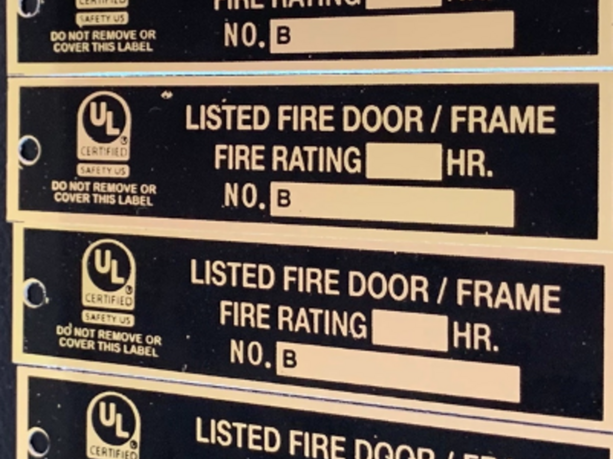 UL Warns of Counterfeit UL Mark on Fire Doors and Fire Door/Window ...